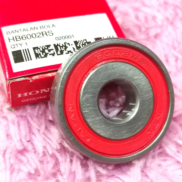Jual (1B) BEARING TENGAH LEBAR 6002 RS 6002-10 Bearing Bak Cvt Vario Beat Fi Bantalan Bola Honda ...