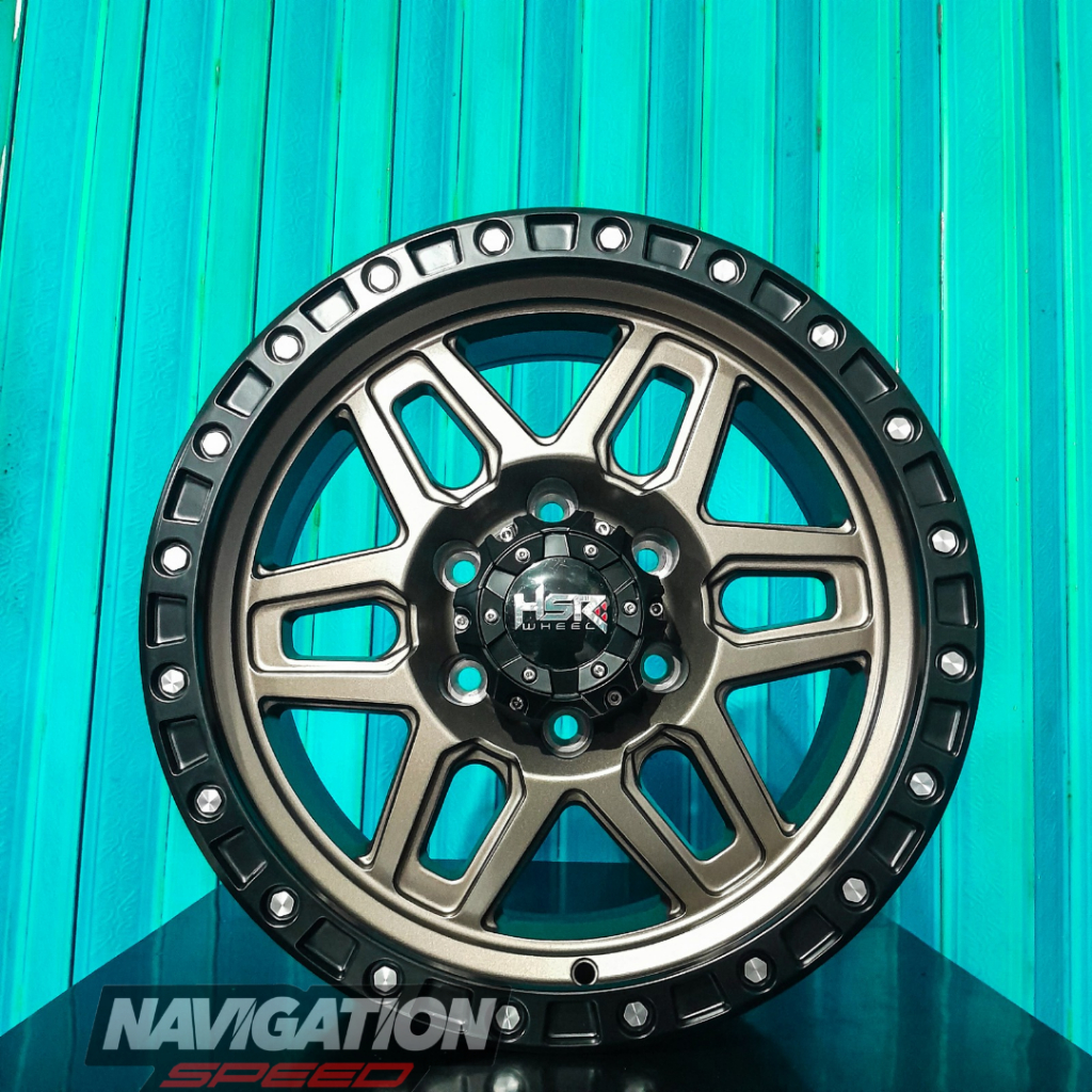 Jual Velg Mobil HSR MIHO R17 Untuk Fortuner Pajero Hillux Strada Ring ...