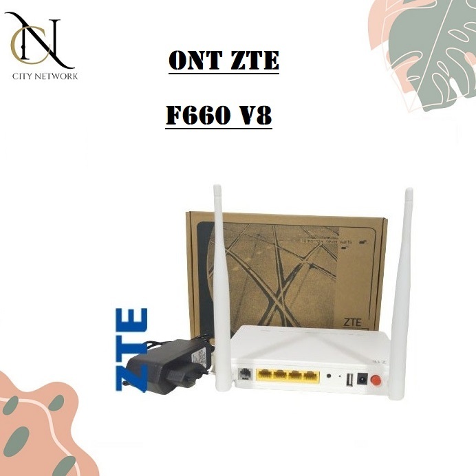 Jual ONT ZTE F660 V8 GPON | Shopee Indonesia