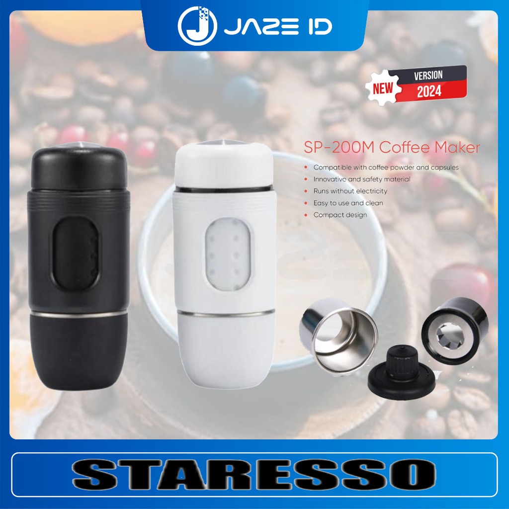 Jual STARESSO SP200M Super Mini Espresso Maker SP-200M | Shopee Indonesia