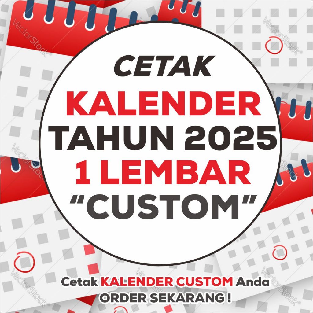 Jual KITAJAYA Falahnaa - (No Min.Order) Custom Kalender Poster 2025 ...