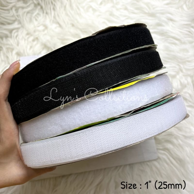 Jual (1meter = 100cm) Perekat Velcro 25mm | Tape Prepetan | Shopee ...