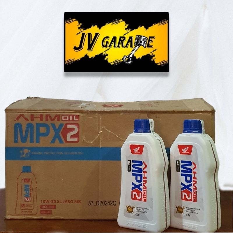 Jual OLI HONDA AHM OIL MATIC MPX2 800 ML 10W-30 API SL | Shopee Indonesia