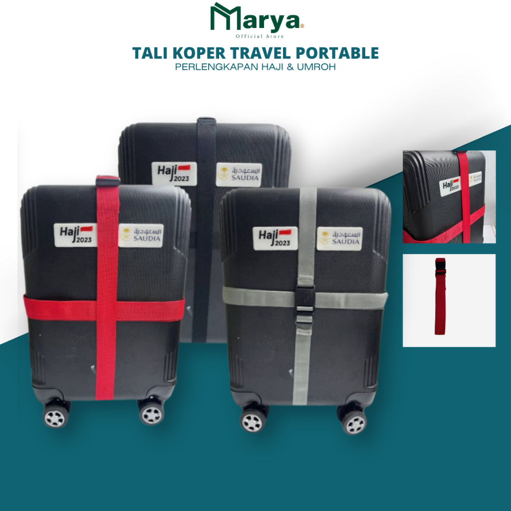 Jual Tali Strap Koper / Tali Sabuk Koper Travel Premium Multifungsi ...