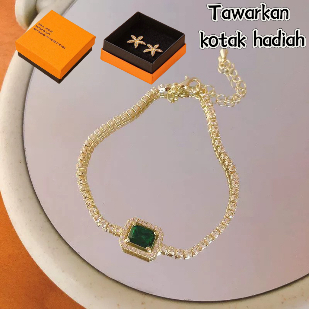 Jual Gelang Tangan Rantai Sisik Naga TITANIUM PREMIUM Batu Permata ...