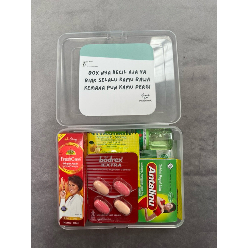 Jual Apotek Mini/ Jompo kit || Birthday gift || | Shopee Indonesia