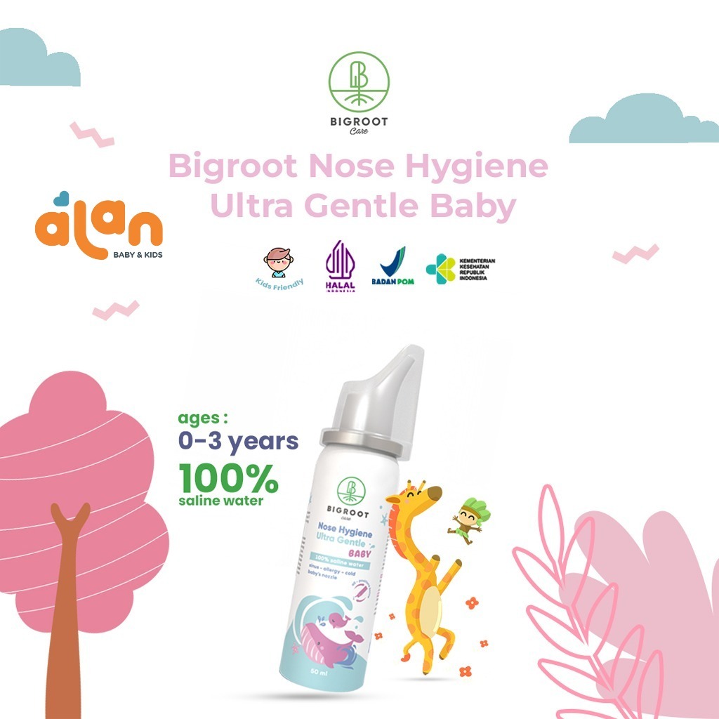 Jual Bigroot 50ml Nose Hygiene Ultra Gentle Baby | Shopee Indonesia