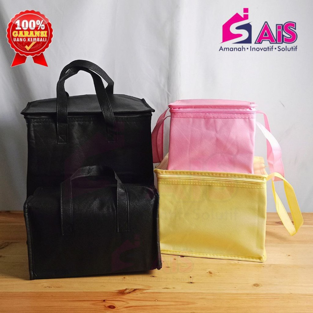 Jual COOLER BAG KOTAK WARNA TAS PENDINGIN MAKANAN MINUMAN TAS THERMAL ...