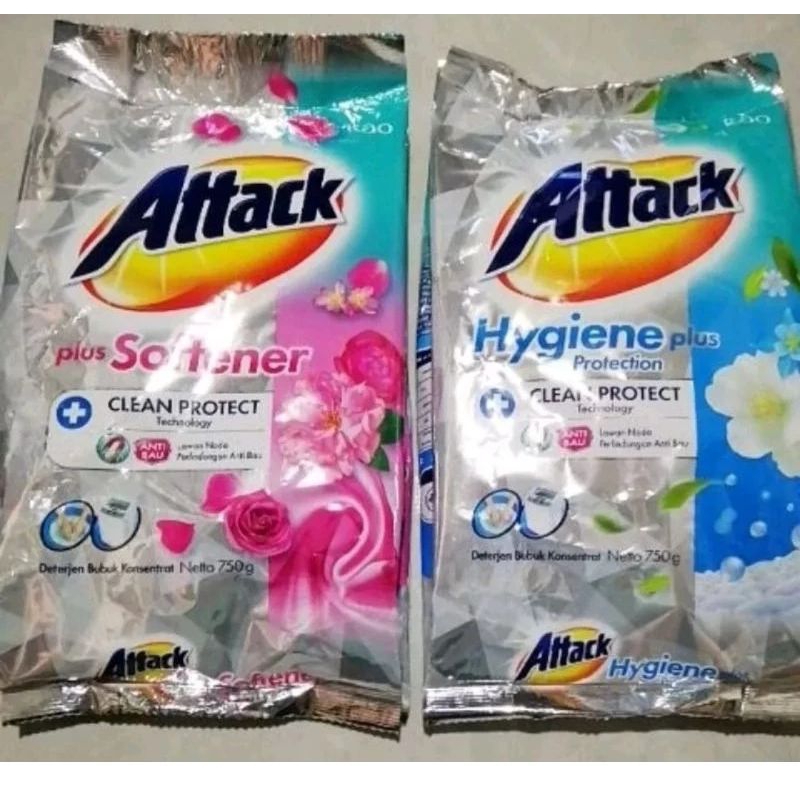 Jual Attack plus softener powder 750gr/Attack Hygiene 750gr | Shopee Indonesia