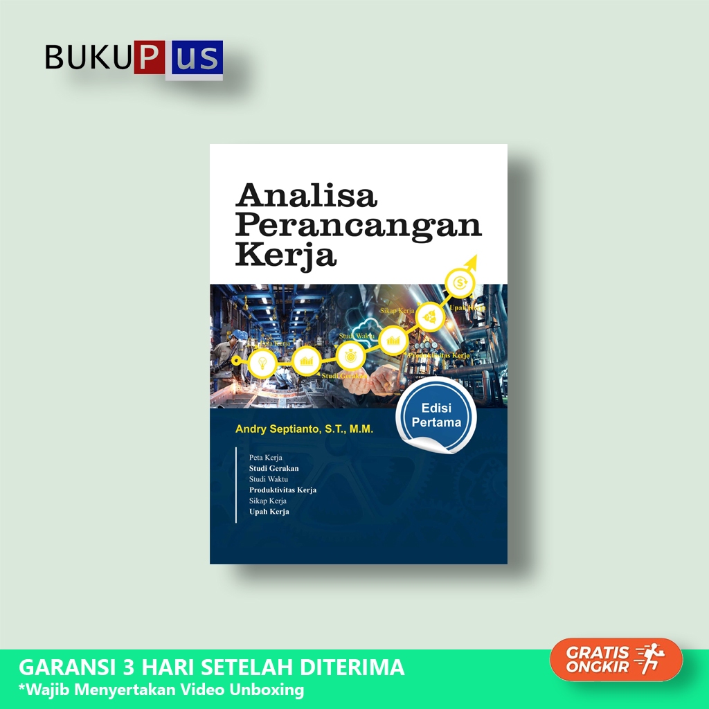 Jual Buku Pengantar Ilmu Analisa Perancangan Kerja - Original | Shopee ...