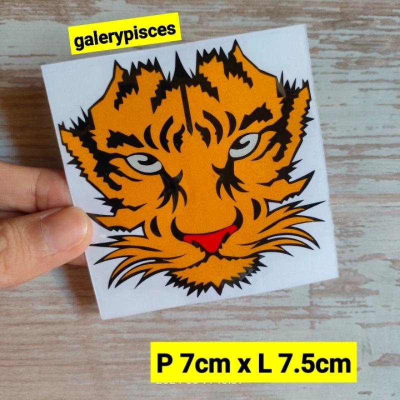 Jual stiker cutting gambar wajah harimau sticker motor keren | Shopee ... Jual stiker cutting gambar wajah harimau sticker motor keren | Shopee ...