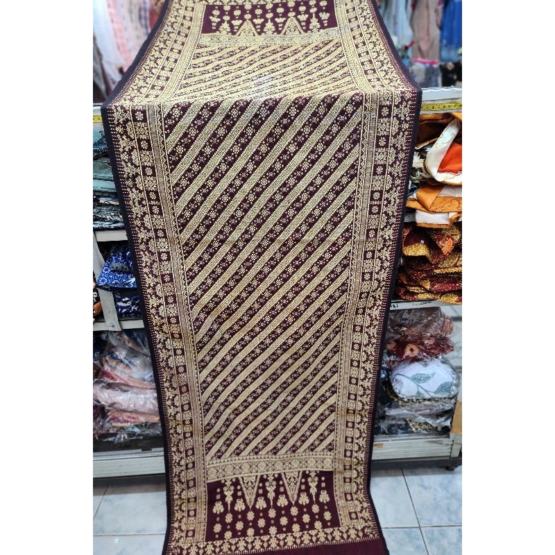 Jual SELENDANG SONGKET PALEMBANG ASLI TENUN TANGAN | Shopee Indonesia