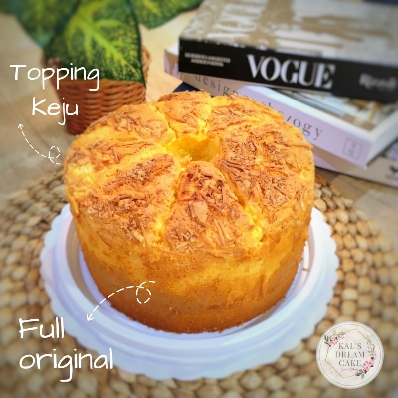 Jual Chiffon Cake Classic Keju, Pandan, Mocca, Coklat (Bolu Sifon ...