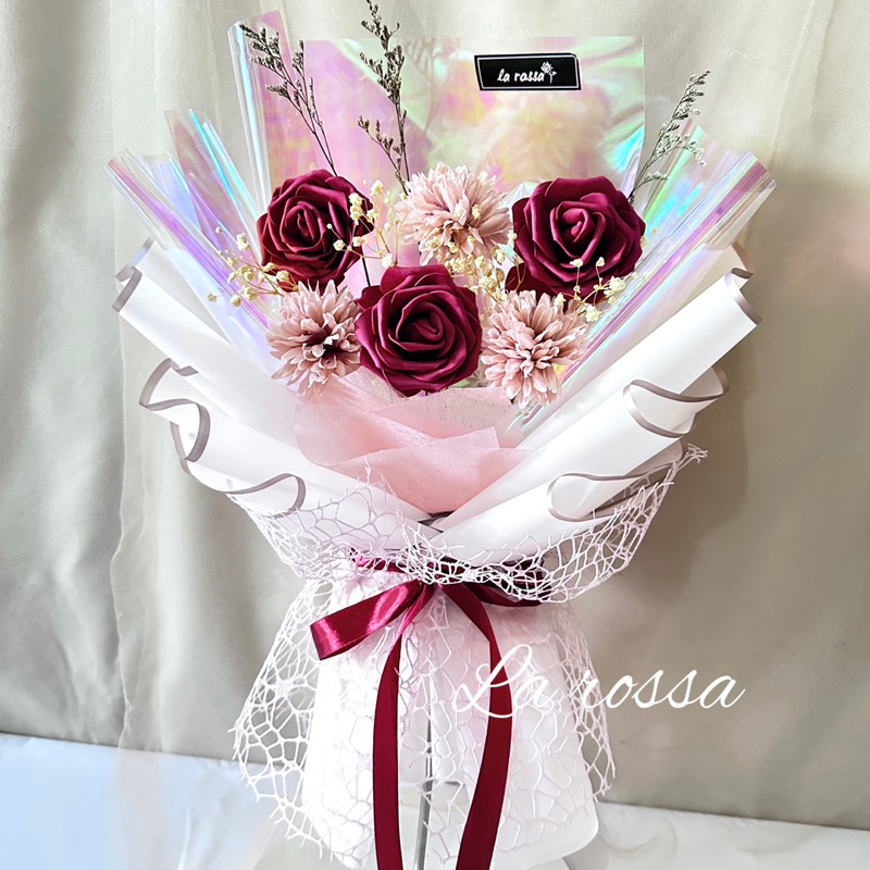 Jual Buket Hologram Kode Glencira / Buket Bunga Hologram / Buket bunga ...
