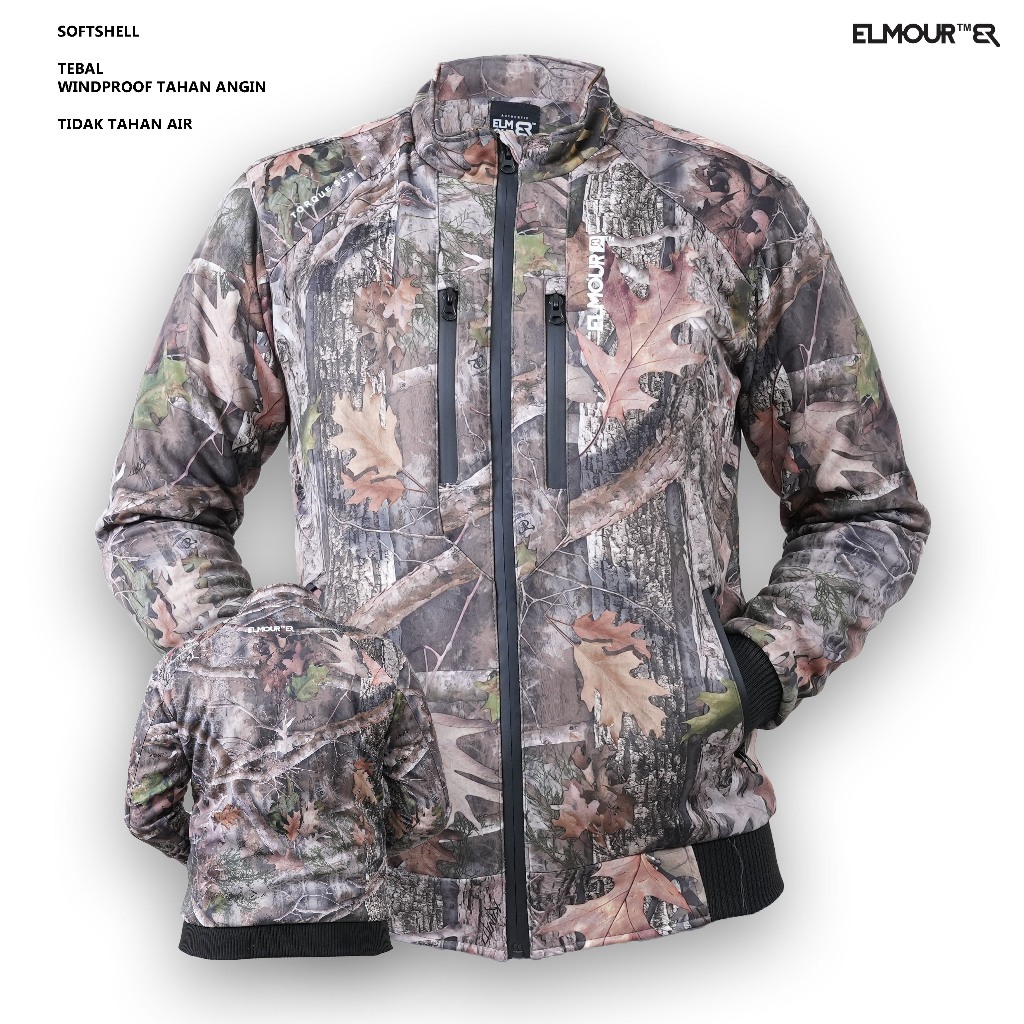 Jual Elmour Jaket Motor Windproof Torque Series Softshell Tahan Air Dan ...