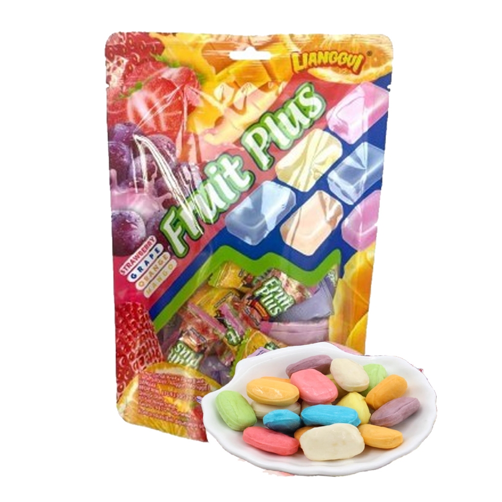 Jual Lianggui Mix Candy Fruit Plus 120gr Halal Permen Lunak Aneka Rasa ...