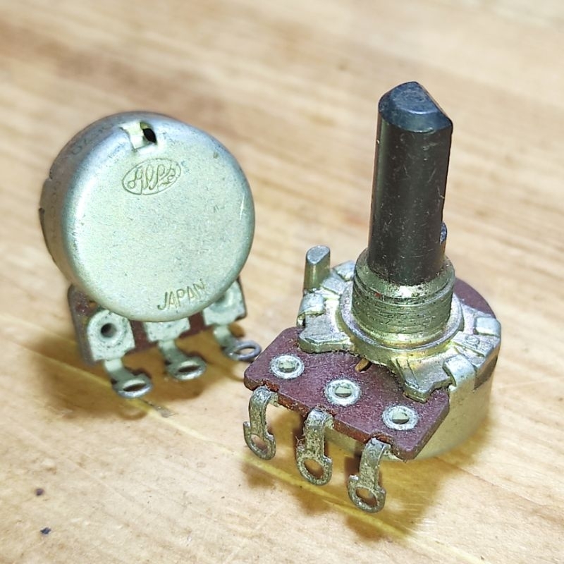 Jual Potensio B500 Ohm ALPS JAPAN D Shaft 6mm Potensiometer NOS ...