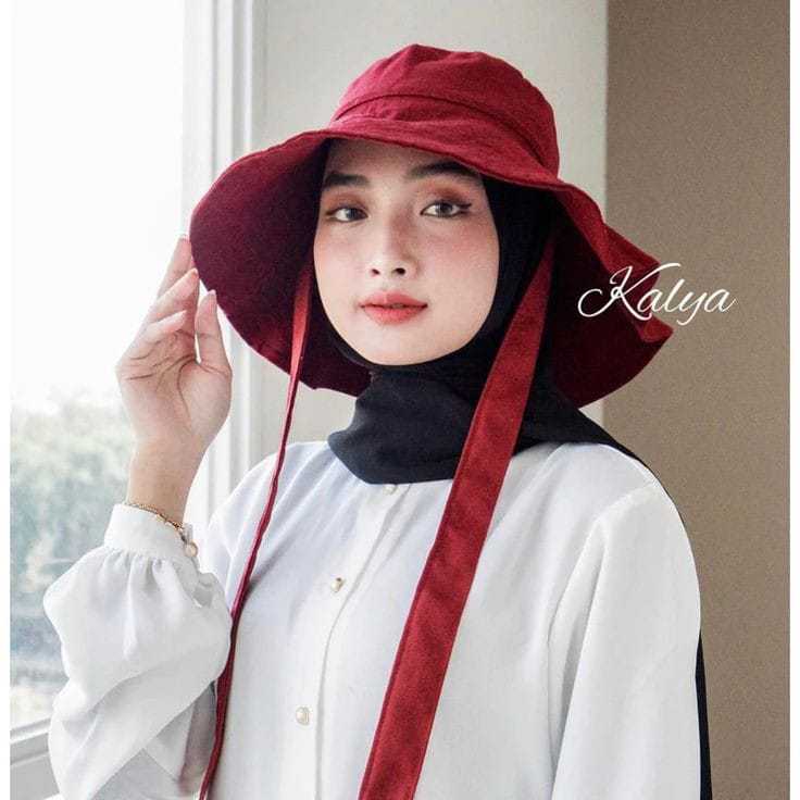 Jual Bucket hat tali - wide bucket cotton tali - WIDE BUKCET HAT ...