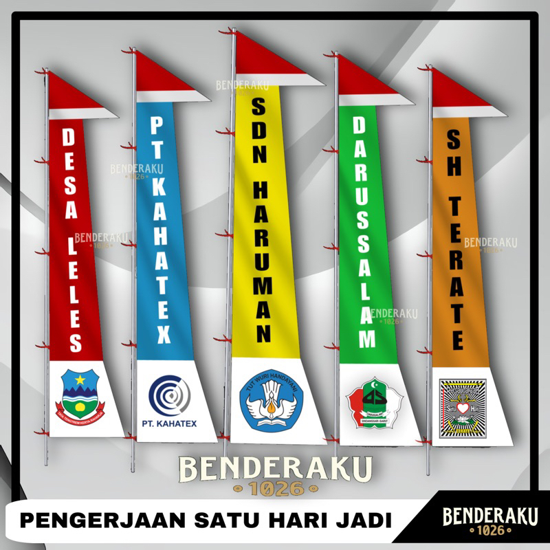 Jual UMBUL UMBUL CUSTOM 3M LOGO/TULISAN/WARNA.BISA REQUEST SESUAI ...