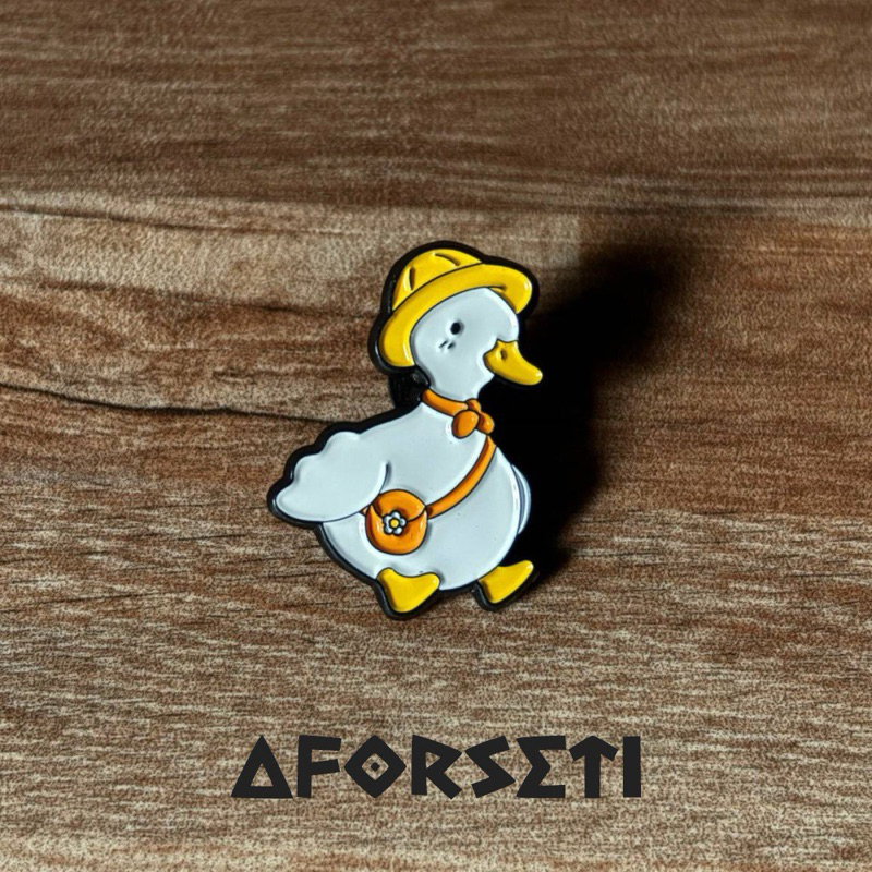 Jual PIN ENAMEL “DUCK HOLIDAY E" BROS PIN / BROOCH / PIN COUPLE / PIN ...