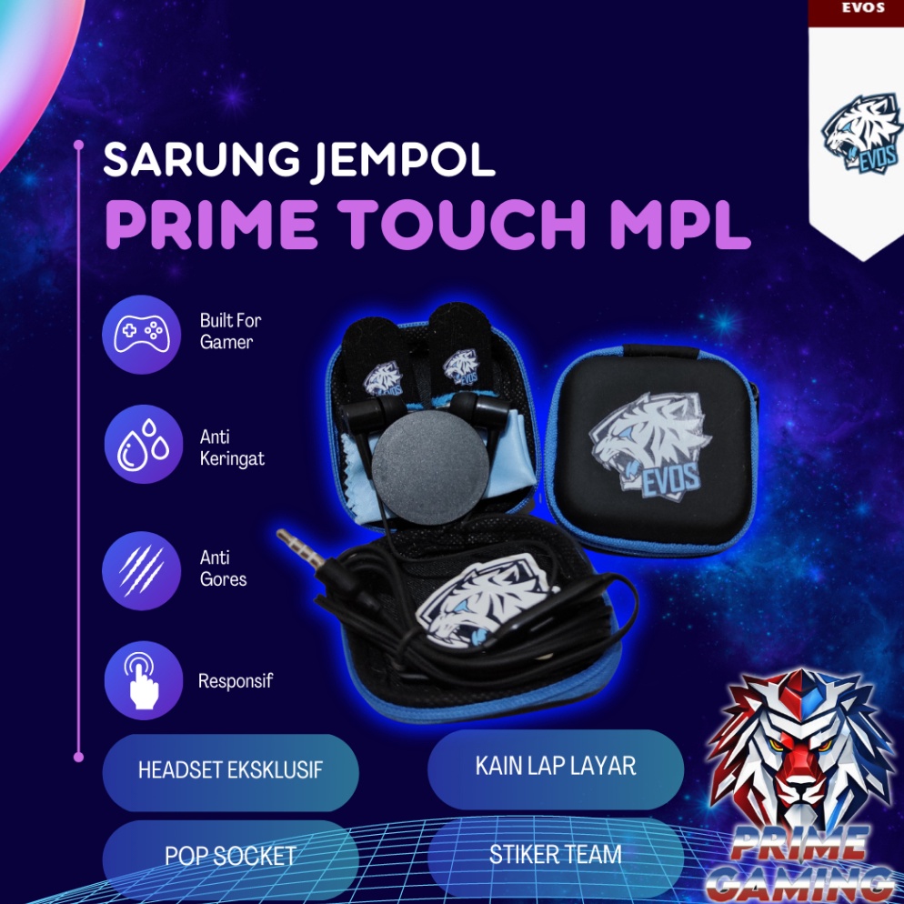 Jual Super Oke CODGratis Ongkir PRIME TOUCH SET SARUNG JEMPOL HEADSET ...