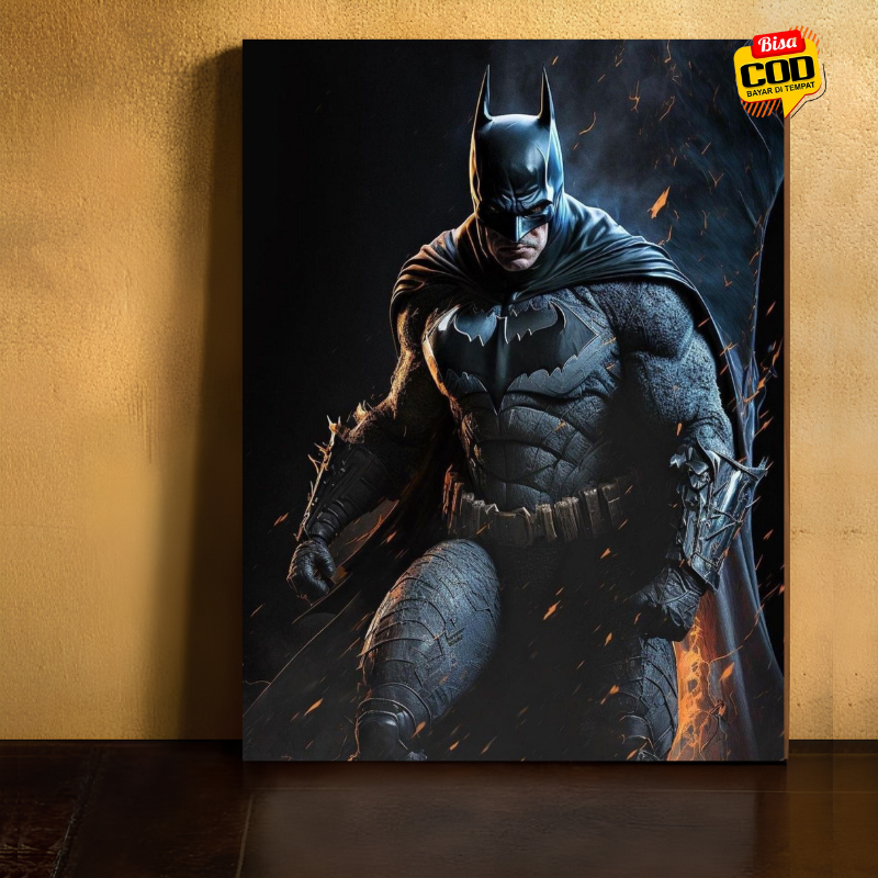 Jual Poster Batman Keren Bahan Hisan Dinding Aesthetic Bahan Mdf Gb9 ...
