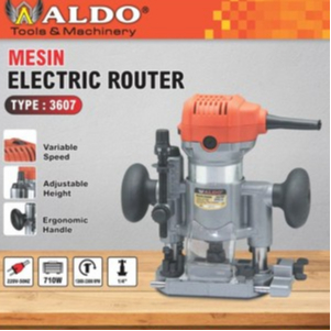 Jual MESIN PROFIL KAYU / MESIN ELECTRIC ROUTER TYPE 3607 ALDO | Shopee ...