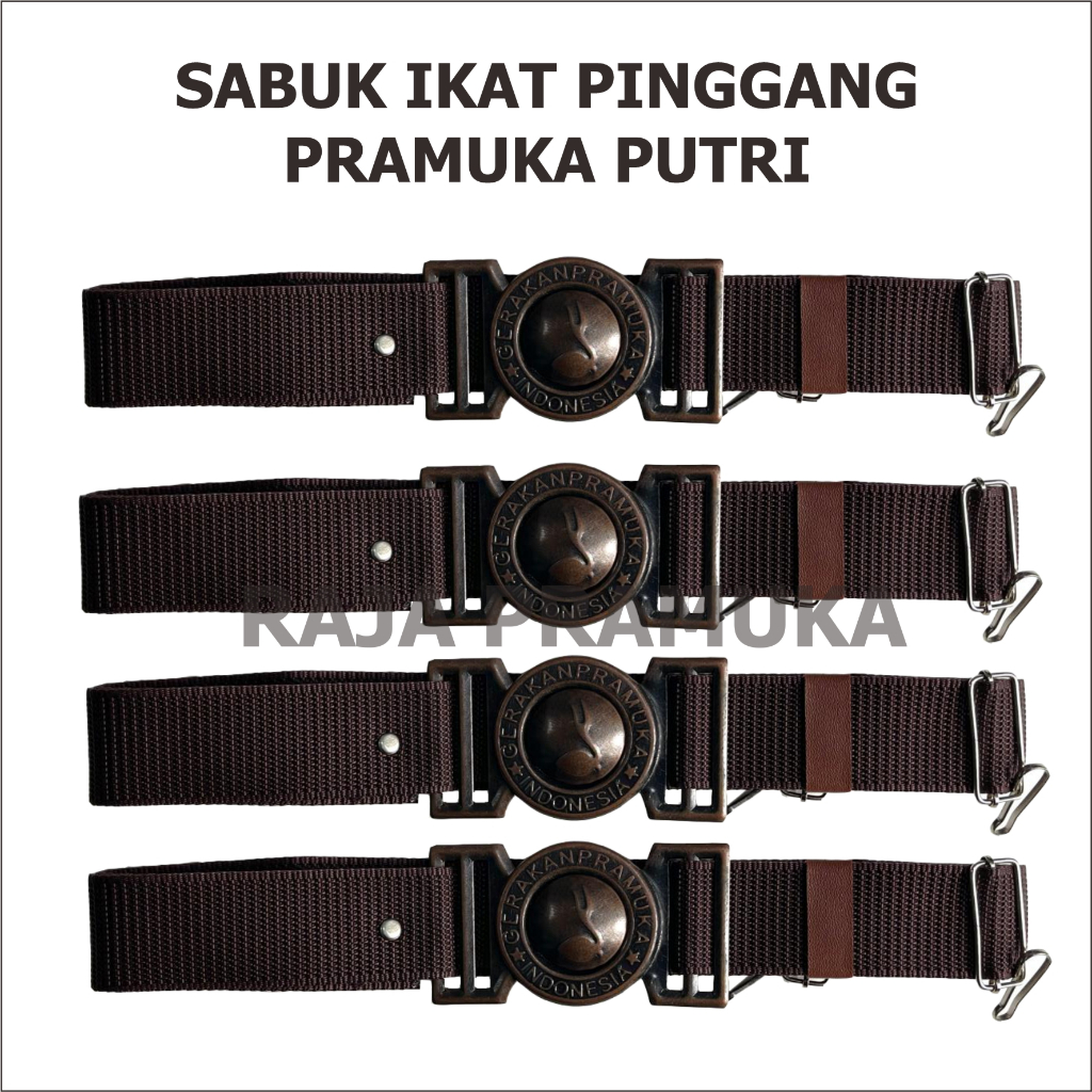Jual Sabuk pramuka Putri Ikat Pinggang Penggalang Siaga Penegak Wanita ...