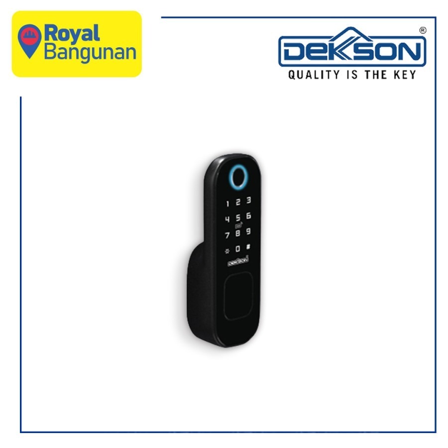Jual Dekkson ELC 9318 MF Pass BT R07 Black Smart door Lock | Shopee ...