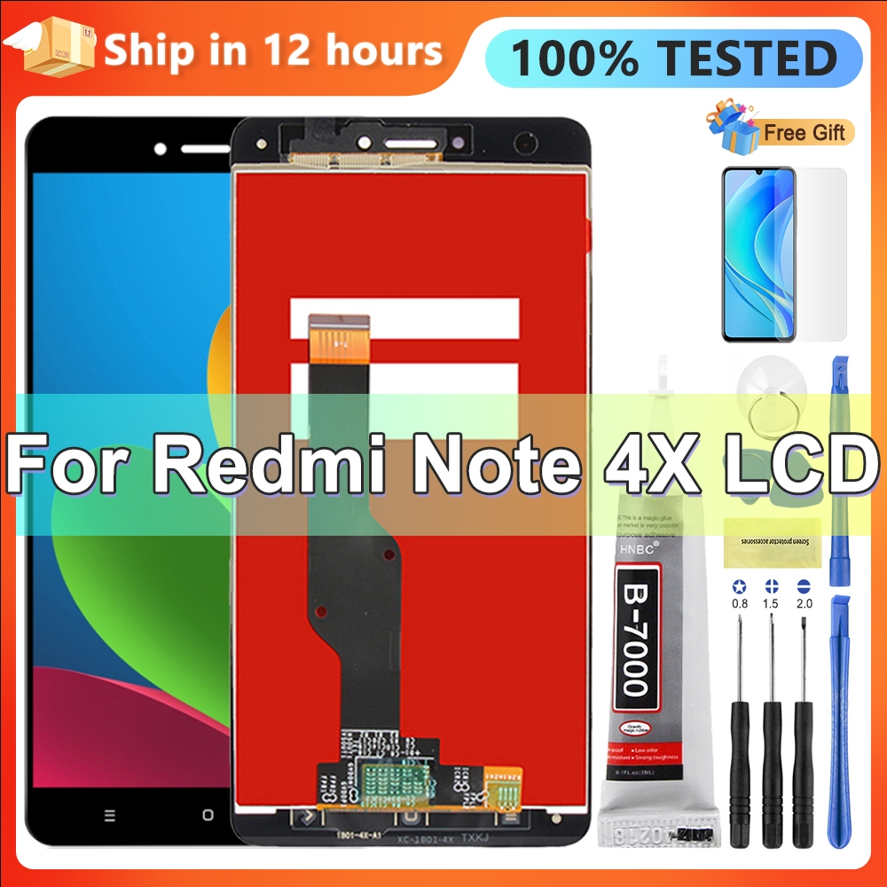 Jual LCD TOUCHSCREEN XIAOMI REDMI NOTE 4X / 4X SNAPDRAGON / NOTE 4PRO FULLSET COMPLETE | Shopee ...
