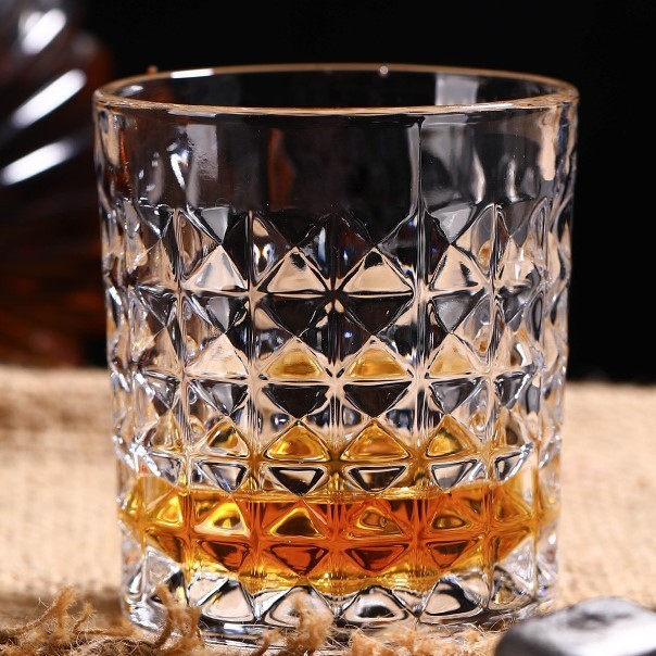 Jual Gelas Whisky Diamond Rock Glass Kapasitas 300ml | Shopee Indonesia