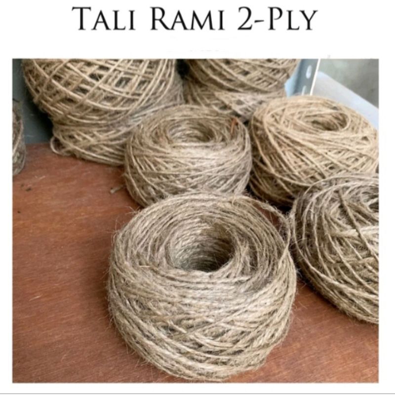 Jual Tali Rami 2 Ply Harga Permeter | Shopee Indonesia