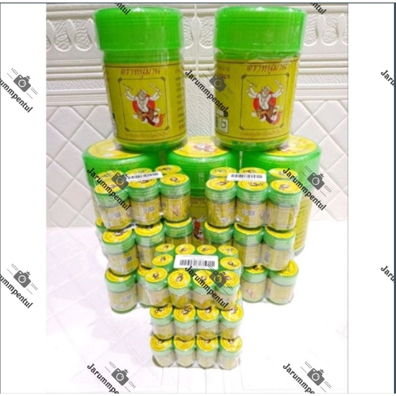 Jual HANUMAN inno green herb inhaler jar 5gr//Thailand herbal Original ...