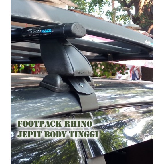 Jual Foot Pack kaki Crossbar Rhino Forac Platinum Jepit Body Talang Air ...