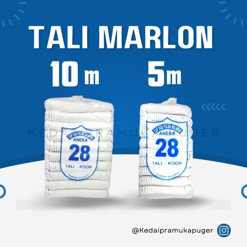 Jual Tali Marlon 5m 10m tali air eceran satuan | Shopee Indonesia