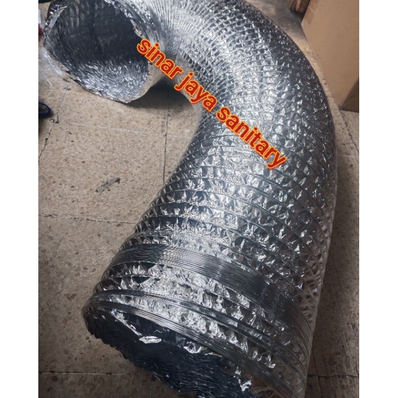 Jual Flexible cerobong alumunium 12 inch / Pipa cerobong asap | Shopee ...
