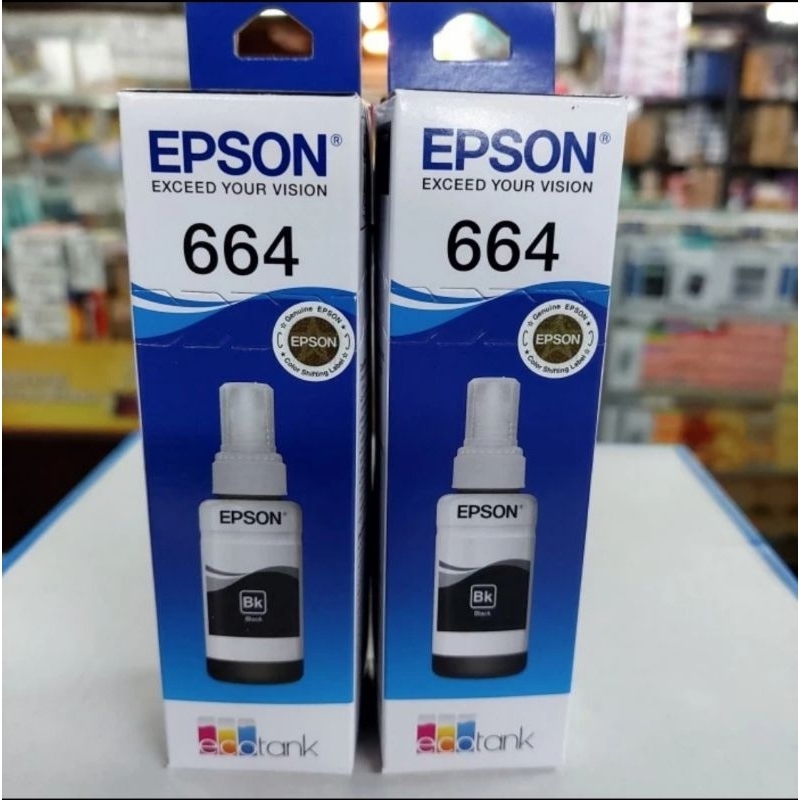 Jual Tinta Epson 664 New Original 1Set Series Tinta Printer Epson L120 L360 L565 L210 L565 L110 ...