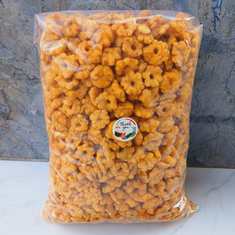 Jual KEMBANG RIBUT 1 KG/ SNACK KILOAN/ SNACK JADUL/ CEMILAN GURIH ...