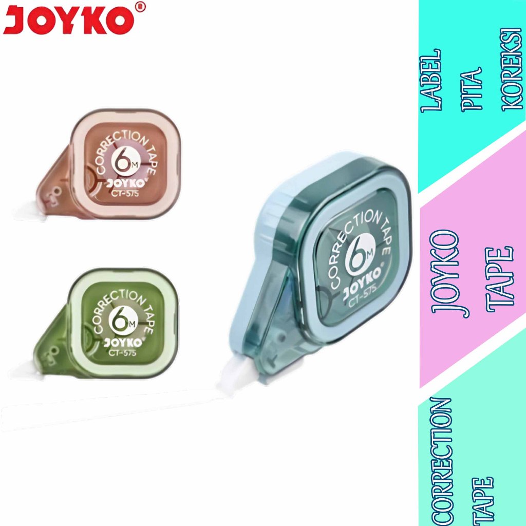 Jual Label Alat Pita Koreksi - Joyko - Correction Tape - Alat Tulis ...