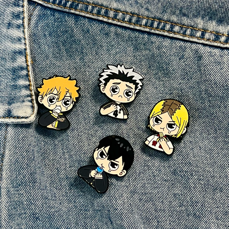 Jual HAIKYUU SAD CLUB enamel pins | noyanghae | Shopee Indonesia