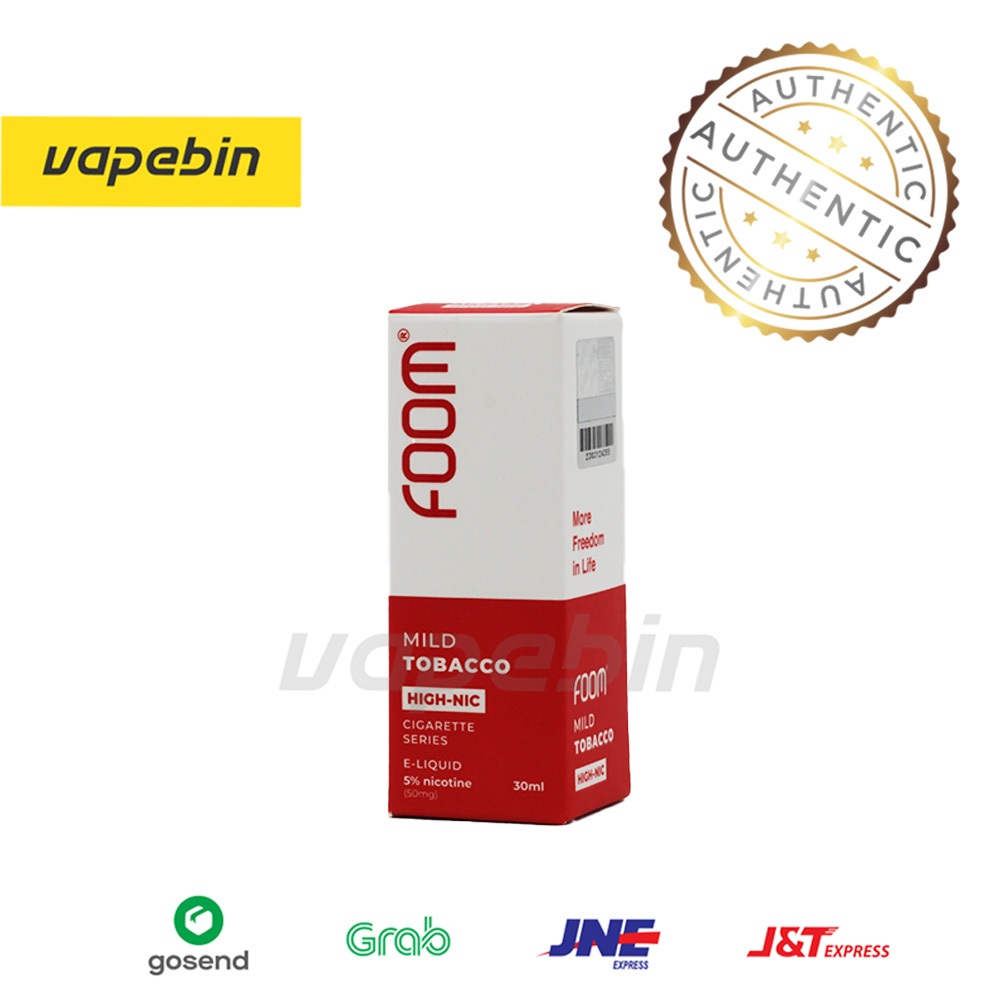 Jual LIQUID FOOM RED MILD SALT NIC V2 - FOOM REDMILD V2 SALT NIC - 30ML ...