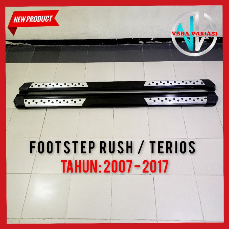 Jual footstep ijakan samping mobil rush terios lama 2007 sampai 2017 ...
