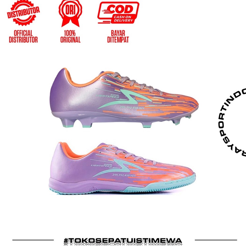 Jual Modern KUALITAS ORI Specs Lightspeed Reborn In Meta Crush Sepatu Futsal Specs Reborn Pack ...
