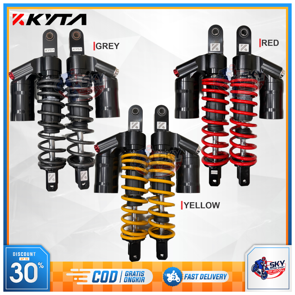 Jual Shock Breaker KTC KYTACO KYTA 330 345 Nmax Old New Turb Pcx 150 ...