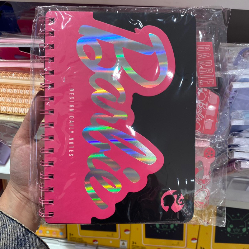 Jual NoteBook Barbie miniso x barbie | Buku tulis A6 A5 | Buku miniso ...