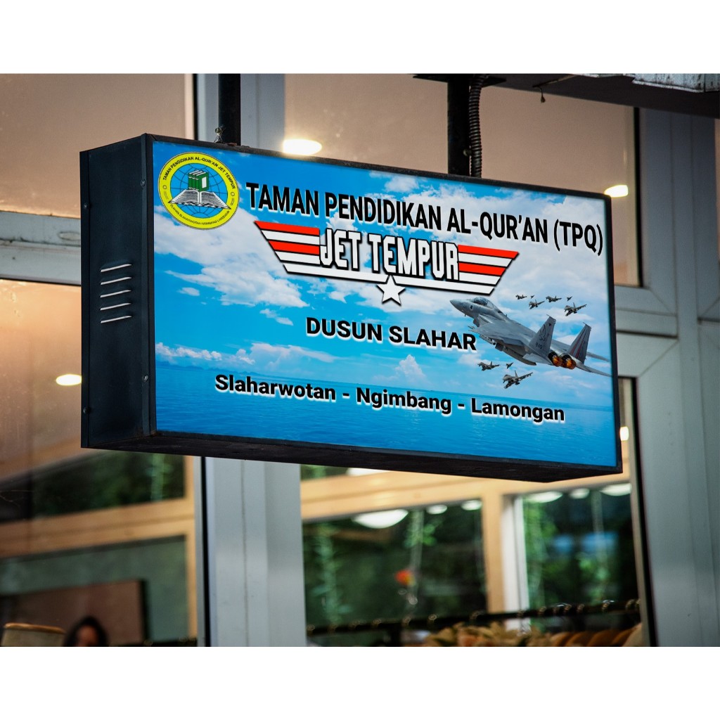 Jual Free Design – Neon Box Tahan Lama Ukuran 50 x 70 cm Bahan Akrilik ...