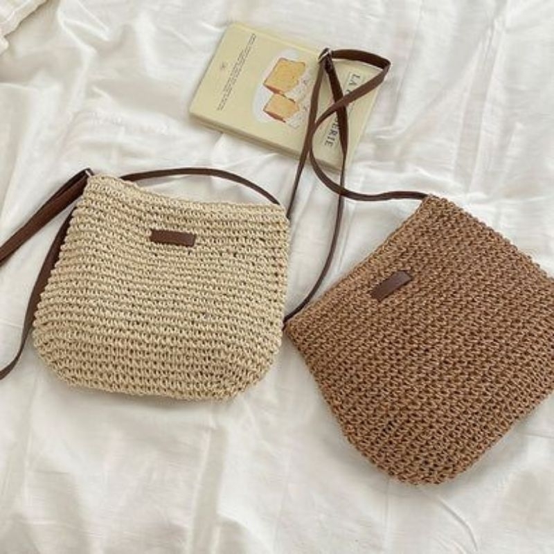 Jual tas wanita rajut handmade noken khas papua | Shopee Indonesia