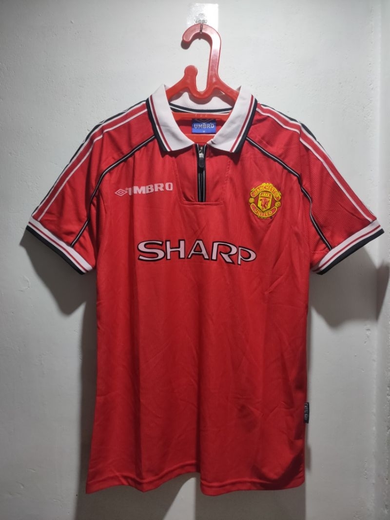 Jual Jersey Manchester United Home 1998/1999 Treble Winners Grade A3 ...