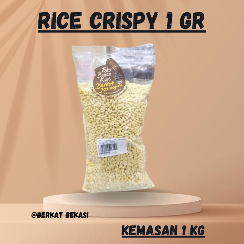 Jual RICE CRISPY REPACK / KEMASAN / RICE CRISPY WHITE / RICE PUFF 1 KG ...