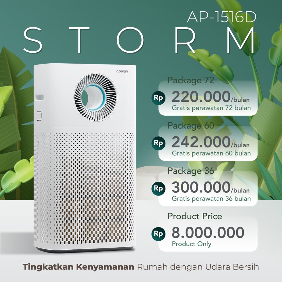 Jual Air Purifier Coway Storm Pemurni Udara Shopee Indonesia